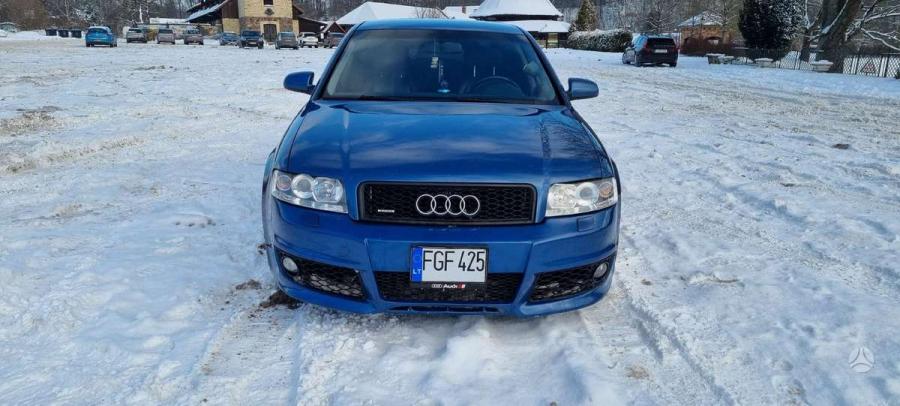 Blue Audi A4 2000 in Vilnius, with an engine capacity of 2.50 L and mileage of 419 thousand km for 3250 €, photo 3 on AUTOMOTO.COM.LV