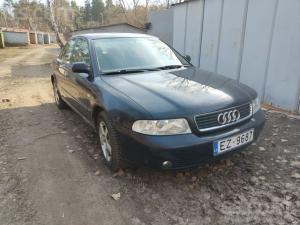 Blue Audi A4 2000 in Riga, with an engine capacity of 1.80 L and mileage of 283 thousand km for 1300 €, photo  on AUTOMOTO.COM.LV