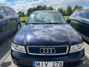 Zils Audi A4 2000 Kėdainiai, ar dzinēja tilpumu 1.60 L un nobraukumu 218 tūkst. km par 1500 €, foto  vietnē AUTOMOTO.COM.LV