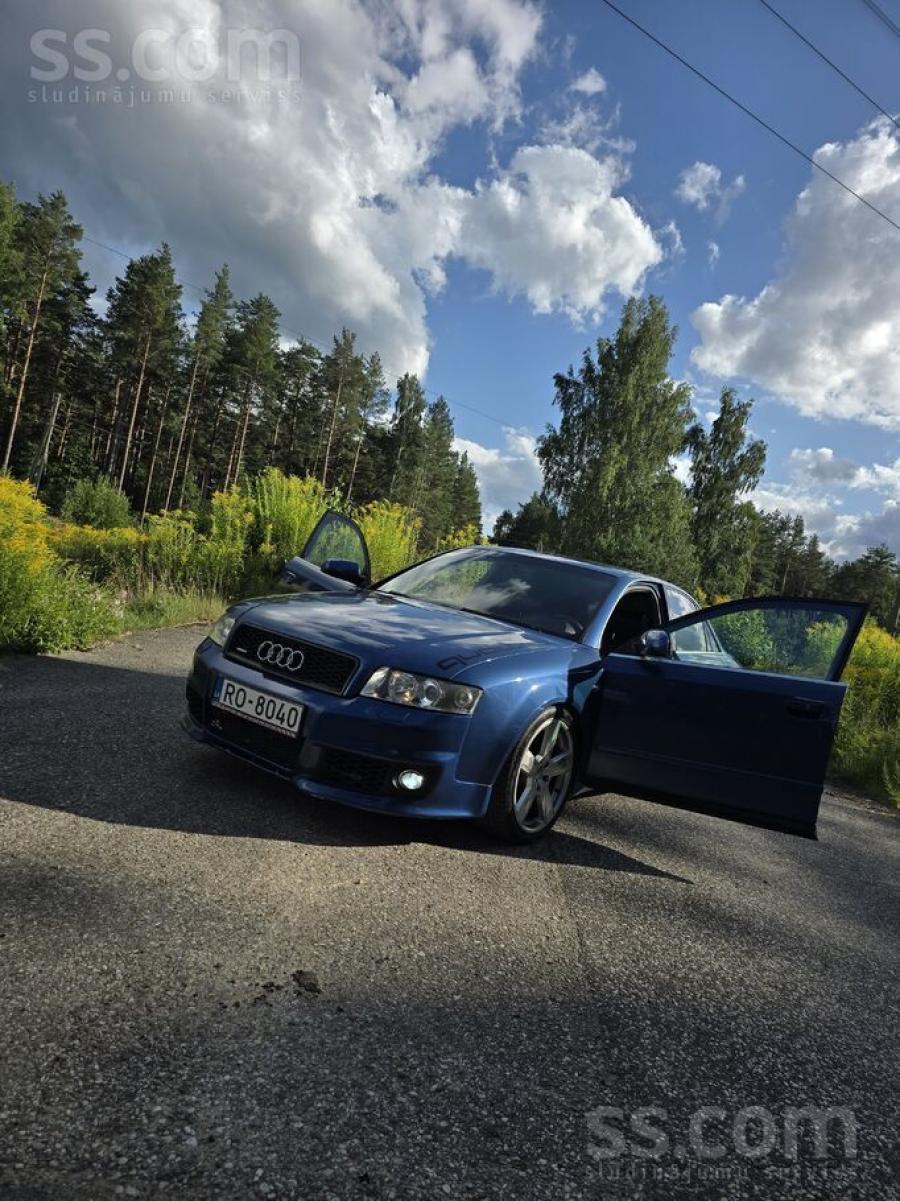Zils Audi A4 2000 Rīga, ar dzinēja tilpumu 2.50 L un nobraukumu 304 tūkst. km par 3500 €, foto 1 vietnē AUTOMOTO.COM.LV