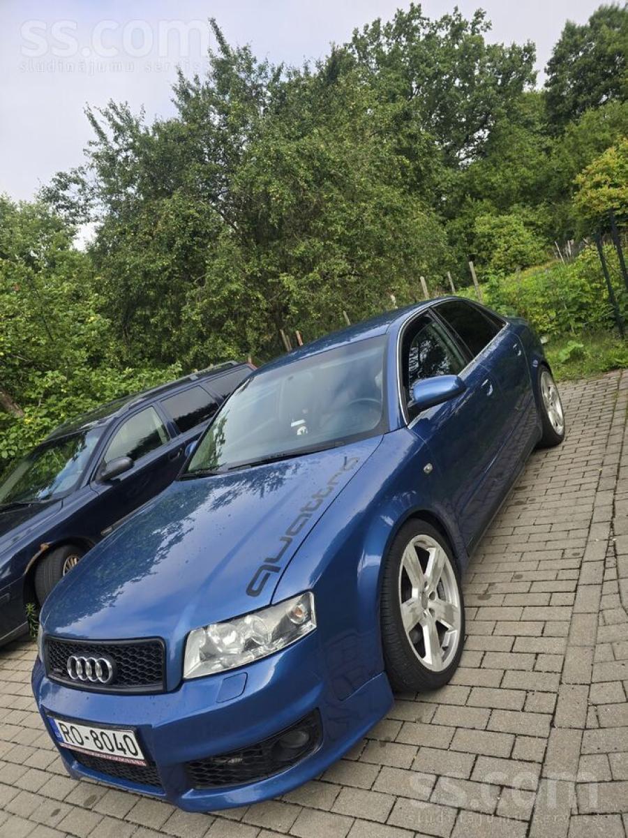 Zils Audi A4 2000 Rīga, ar dzinēja tilpumu 2.50 L un nobraukumu 304 tūkst. km par 3500 €, foto 3 vietnē AUTOMOTO.COM.LV