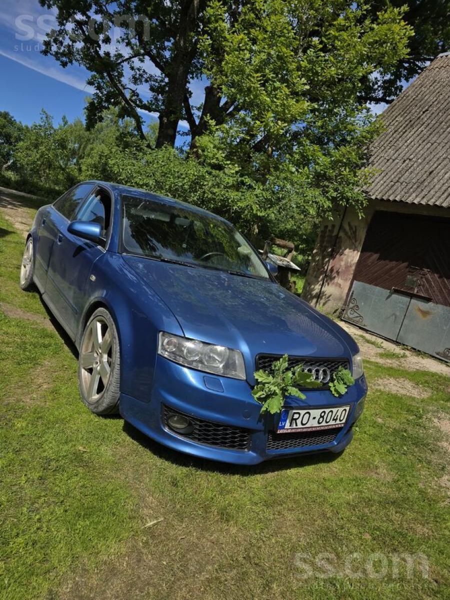 Zils Audi A4 2000 Rīga, ar dzinēja tilpumu 2.50 L un nobraukumu 304 tūkst. km par 3500 €, foto 4 vietnē AUTOMOTO.COM.LV