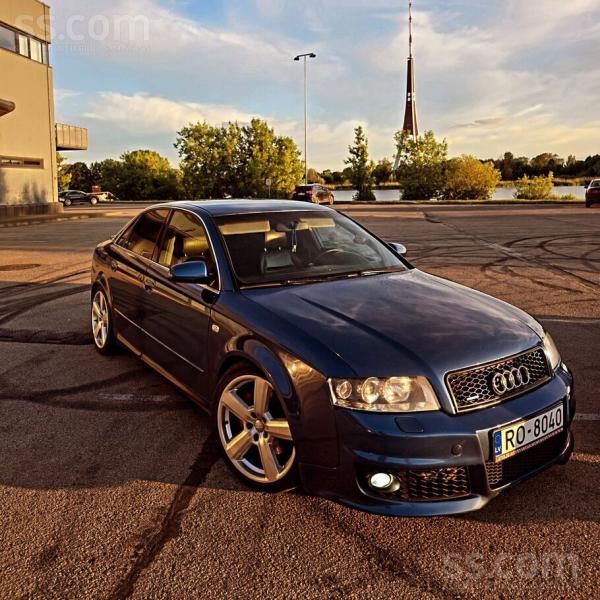 Zils Audi A4 2000 Rīga, ar dzinēja tilpumu 2.50 L un nobraukumu 304 tūkst. km par 3500 €, foto 5 vietnē AUTOMOTO.COM.LV