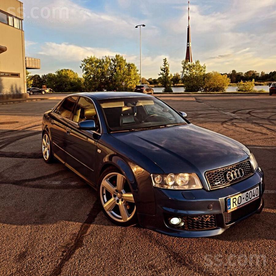Zils Audi A4 2000 Rīga, ar dzinēja tilpumu 2.50 L un nobraukumu 304 tūkst. km par 3500 €, foto 5 vietnē AUTOMOTO.COM.LV
