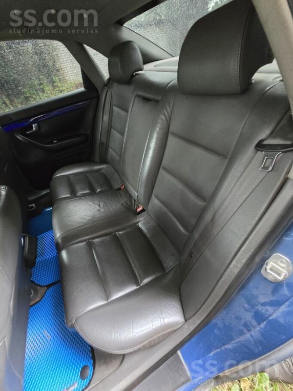 Zils Audi A4 2000 Rīga, ar dzinēja tilpumu 2.50 L un nobraukumu 304 tūkst. km par 3500 €, foto 6 vietnē AUTOMOTO.COM.LV