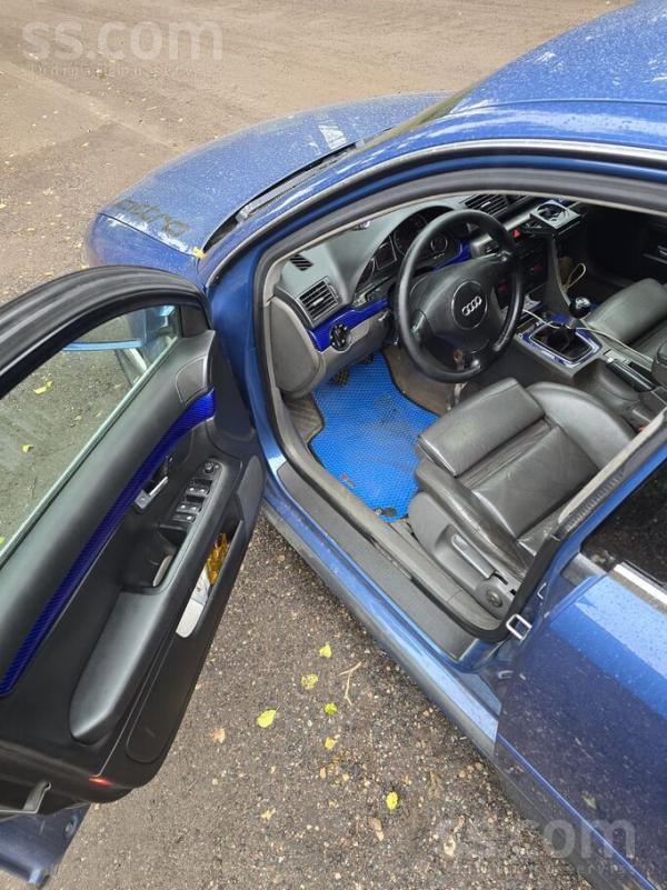 Zils Audi A4 2000 Rīga, ar dzinēja tilpumu 2.50 L un nobraukumu 304 tūkst. km par 3500 €, foto 7 vietnē AUTOMOTO.COM.LV