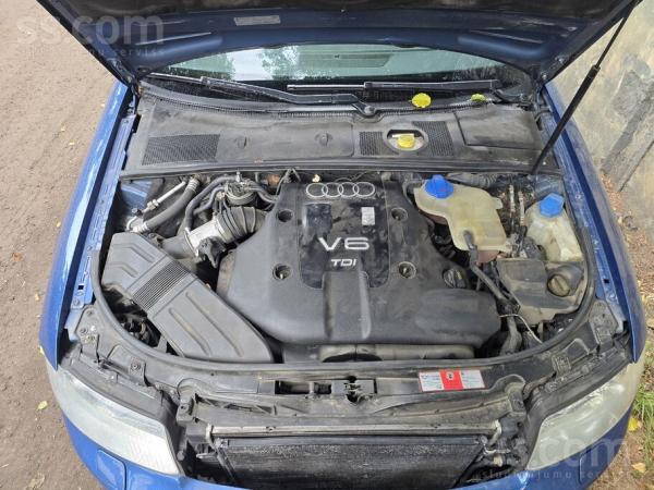 Zils Audi A4 2000 Rīga, ar dzinēja tilpumu 2.50 L un nobraukumu 304 tūkst. km par 3500 €, foto 10 vietnē AUTOMOTO.COM.LV