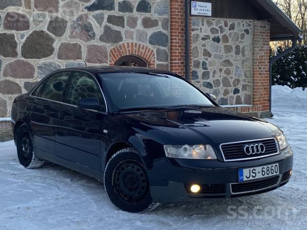 Zils Audi A4 2001 Rīga, ar dzinēja tilpumu 1.90 L un nobraukumu 287 tūkst. km par 1650 €, foto 3 vietnē AUTOMOTO.COM.LV
