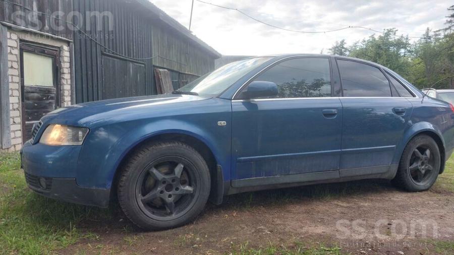 Zils Audi A4 2001 Madona, ar dzinēja tilpumu 2.00 L un nobraukumu 232 tūkst. km par 950 €, foto 4 vietnē AUTOMOTO.COM.LV