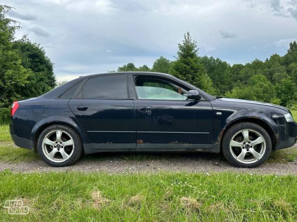 Blue Audi A4 2001 in Vilnius, with an engine capacity of 1.90 L and mileage of 421 thousand km for 550 €, photo 3 on AUTOMOTO.COM.LV