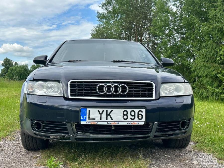 Blue Audi A4 2001 in Vilnius, with an engine capacity of 1.90 L and mileage of 421 thousand km for 550 €, photo 5 on AUTOMOTO.COM.LV