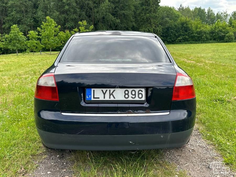 Blue Audi A4 2001 in Vilnius, with an engine capacity of 1.90 L and mileage of 421 thousand km for 550 €, photo 6 on AUTOMOTO.COM.LV