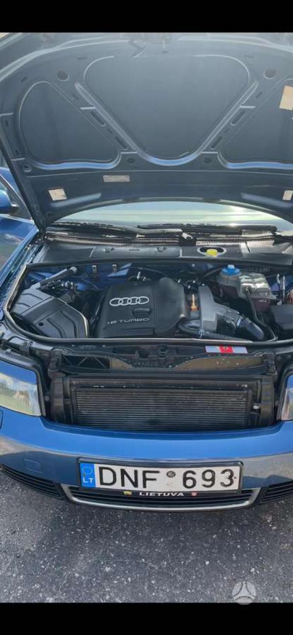 Zils Audi A4 2001 Telšiai, ar dzinēja tilpumu 1.78 L un nobraukumu 244 tūkst. km par 2200 €, foto 4 vietnē AUTOMOTO.COM.LV