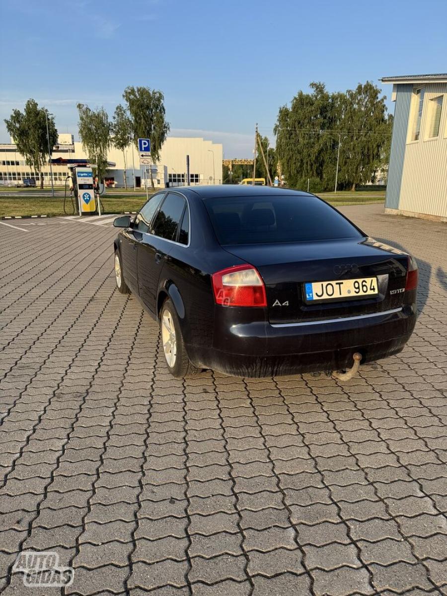Blue Audi A4 2001 in Vilnius, with an engine capacity of 1.90 L and mileage of 530 thousand km for 1200 €, photo 5 on AUTOMOTO.COM.LV
