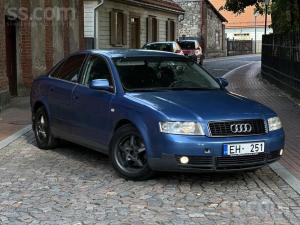 Zils Audi A4 2001 Cēsis, ar dzinēja tilpumu 2.00 L un nobraukumu 234 tūkst. km par 1290 €, foto 4 vietnē AUTOMOTO.COM.LV