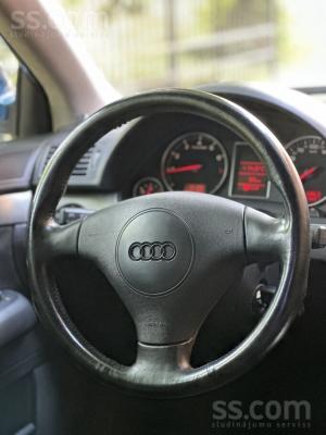 Zils Audi A4 2001 Cēsis, ar dzinēja tilpumu 2.00 L un nobraukumu 234 tūkst. km par 1290 €, foto 18 vietnē AUTOMOTO.COM.LV