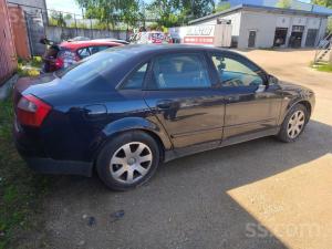 Blue Audi A4 2001 in Riga, with an engine capacity of 1.90 L and mileage of 371 thousand km for 650 €, photo 6 on AUTOMOTO.COM.LV