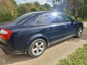 Blue Audi A4 2001 in Klaipeda, with an engine capacity of 1.98 L and mileage of 250 thousand km for 550 €, photo 3 on AUTOMOTO.COM.LV