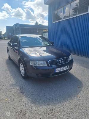 Blue Audi A4 2001 in Gargzdai, with an engine capacity of 1.98 L and mileage of 221 thousand km for 2200 €, photo 3 on AUTOMOTO.COM.LV