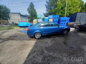 Blue Audi A4 2001 in Daugavpils, with an engine capacity of 2.00 L and mileage of 278 thousand km for 900 €, photo 3 on AUTOMOTO.COM.LV
