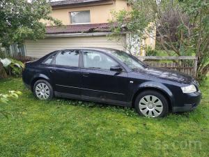 Blue Audi A4 2001 in Ogre, with an engine capacity of 2.00 L and mileage of 285 thousand km for 400 €, photo 1 on AUTOMOTO.COM.LV