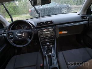Blue Audi A4 2001 in Ogre, with an engine capacity of 2.00 L and mileage of 285 thousand km for 400 €, photo 6 on AUTOMOTO.COM.LV