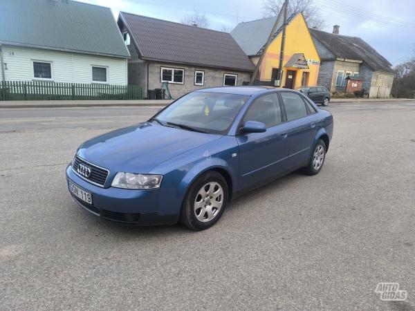Zils Audi A4 2002 Ignalina, ar dzinēja tilpumu 1.90 L un nobraukumu 400 tūkst. km par 1650 €, foto 2 vietnē AUTOMOTO.COM.LV
