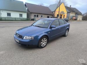 Blue Audi A4 2002 in Ignalina, with an engine capacity of 1.90 L and mileage of 400 thousand km for 1650 €, photo 3 on AUTOMOTO.COM.LV