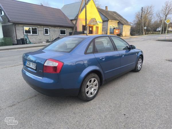 Zils Audi A4 2002 Ignalina, ar dzinēja tilpumu 1.90 L un nobraukumu 400 tūkst. km par 1650 €, foto 8 vietnē AUTOMOTO.COM.LV