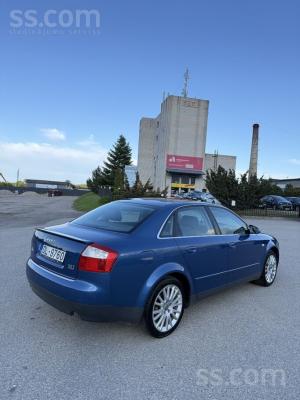 Zils Audi A4 2002 Tukums, ar dzinēja tilpumu 1.80 L un nobraukumu 183 tūkst. km par 3500 €, foto 6 vietnē AUTOMOTO.COM.LV