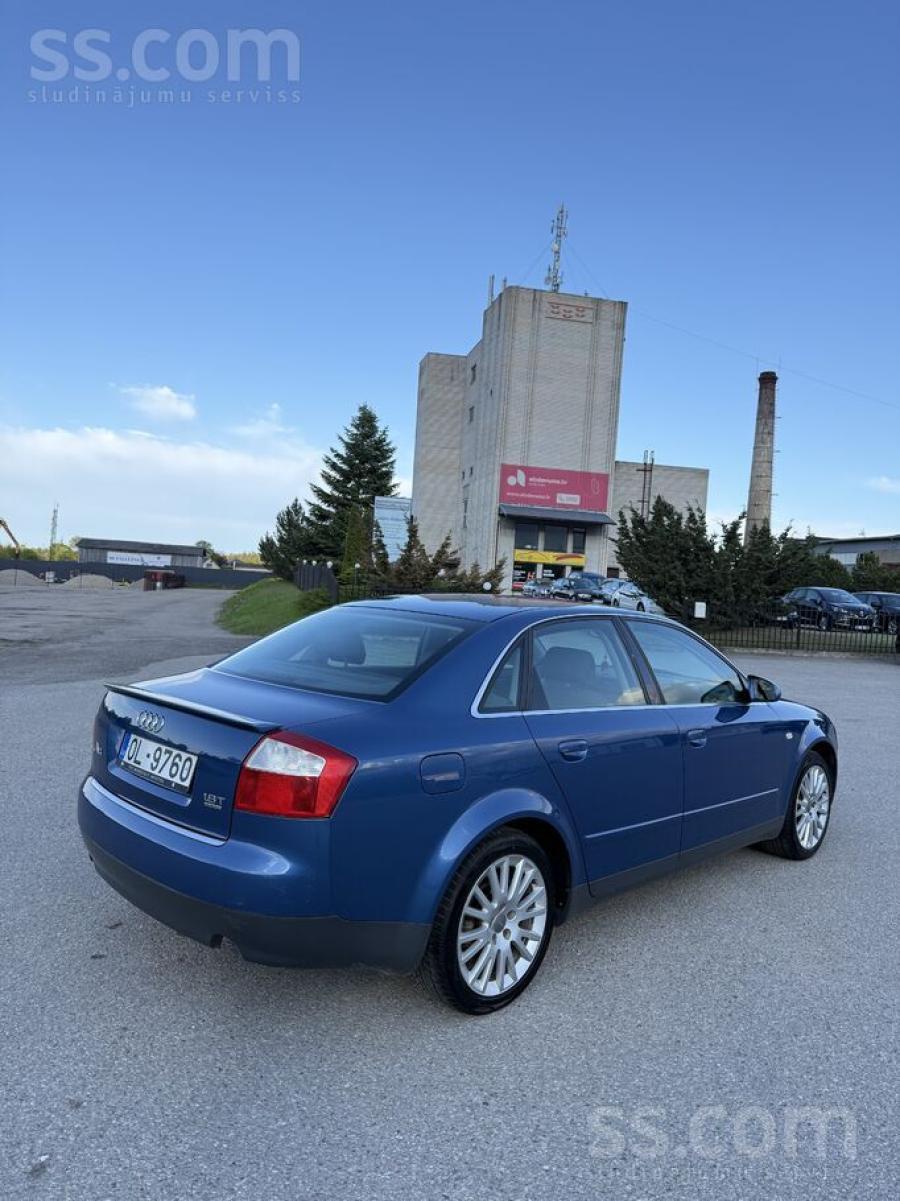 Zils Audi A4 2002 Tukums, ar dzinēja tilpumu 1.80 L un nobraukumu 183 tūkst. km par 3500 €, foto 6 vietnē AUTOMOTO.COM.LV