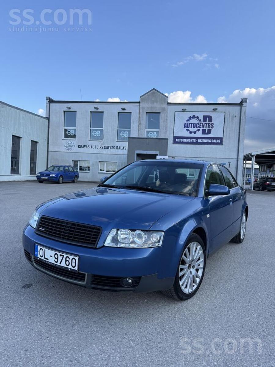 Zils Audi A4 2002 Tukums, ar dzinēja tilpumu 1.80 L un nobraukumu 183 tūkst. km par 3500 €, foto 12 vietnē AUTOMOTO.COM.LV