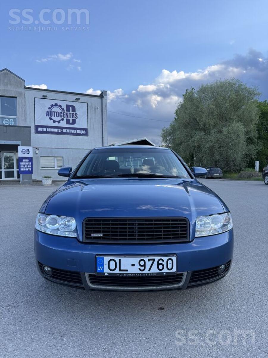 Zils Audi A4 2002 Tukums, ar dzinēja tilpumu 1.80 L un nobraukumu 183 tūkst. km par 3500 €, foto 13 vietnē AUTOMOTO.COM.LV