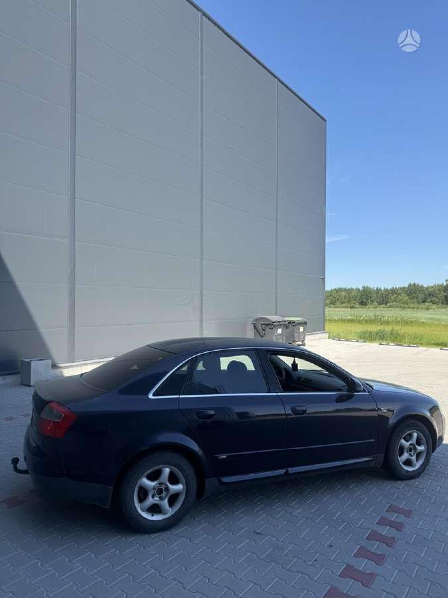 Zils Audi A4 2002 Šauļi, ar dzinēja tilpumu 1.90 L un nobraukumu 390 tūkst. km par 1550 €, foto 5 vietnē AUTOMOTO.COM.LV
