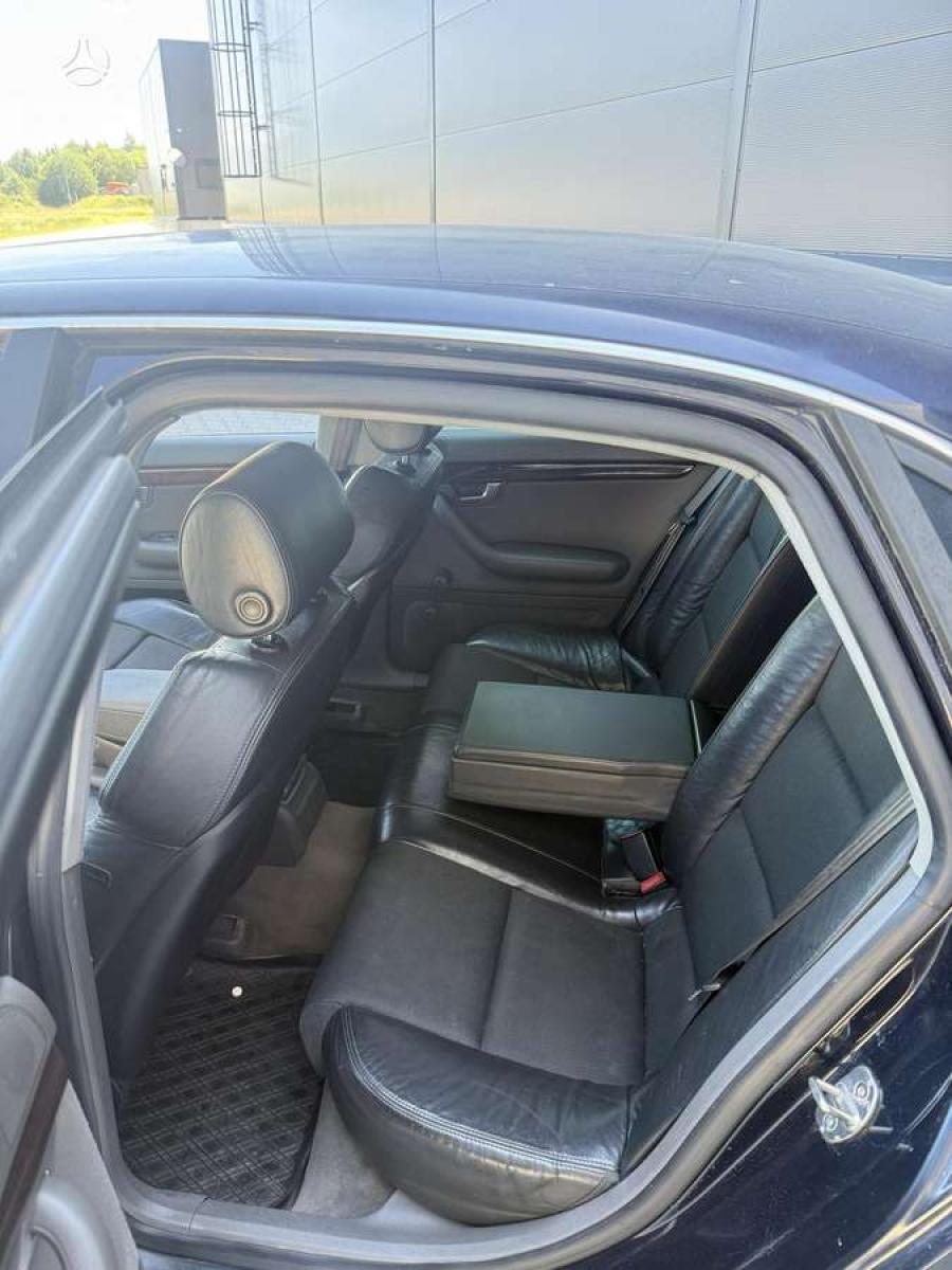 Zils Audi A4 2002 Šauļi, ar dzinēja tilpumu 1.90 L un nobraukumu 390 tūkst. km par 1550 €, foto 8 vietnē AUTOMOTO.COM.LV