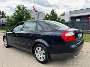 Zils Audi A4 2002 Rīga, ar dzinēja tilpumu 2.00 L un nobraukumu 209 tūkst. km par 1150 €, foto 5 vietnē AUTOMOTO.COM.LV
