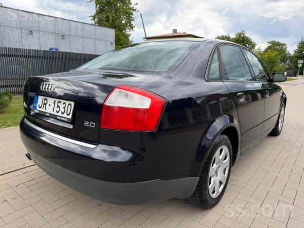 Zils Audi A4 2002 Rīga, ar dzinēja tilpumu 2.00 L un nobraukumu 209 tūkst. km par 1150 €, foto 7 vietnē AUTOMOTO.COM.LV