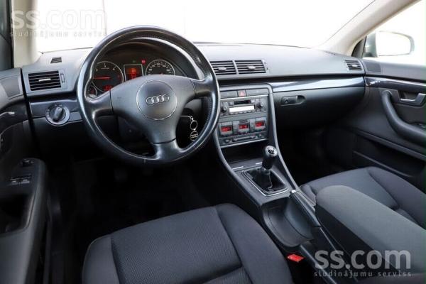 Zils Audi A4 2002 Rīga, ar dzinēja tilpumu 2.00 L un nobraukumu 209 tūkst. km par 1150 €, foto 10 vietnē AUTOMOTO.COM.LV