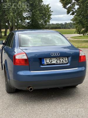 Blue Audi A4 2002 in Ventspils, with an engine capacity of 2.00 L and mileage of 307 thousand km for 1300 €, photo 3 on AUTOMOTO.COM.LV