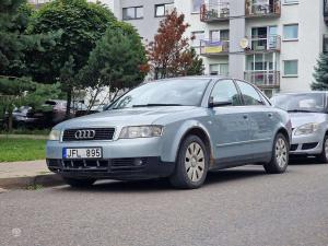 Blue Audi A4 2002 in Vilnius, with an engine capacity of 1.90 L and mileage of 251 thousand km for 950 €, photo  on AUTOMOTO.COM.LV
