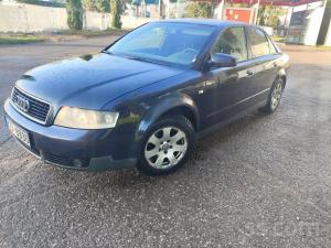Zils Audi A4 2002 Liepāja, ar dzinēja tilpumu 1.90 L un nobraukumu 340 tūkst. km par 950 €, foto  vietnē AUTOMOTO.COM.LV