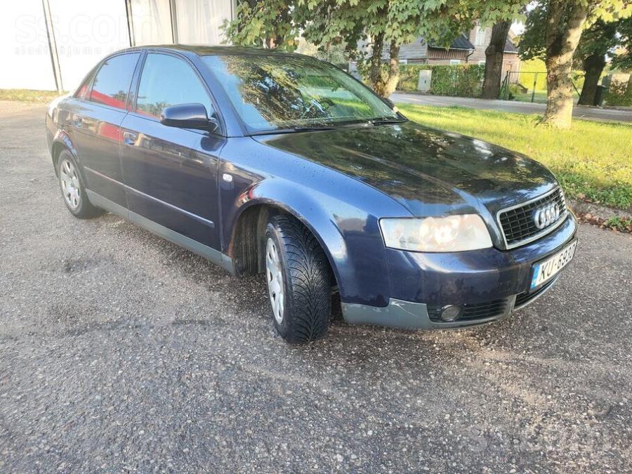 Blue Audi A4 2002 in Liepaja, with an engine capacity of 1.90 L and mileage of 340 thousand km for 950 €, photo 3 on AUTOMOTO.COM.LV