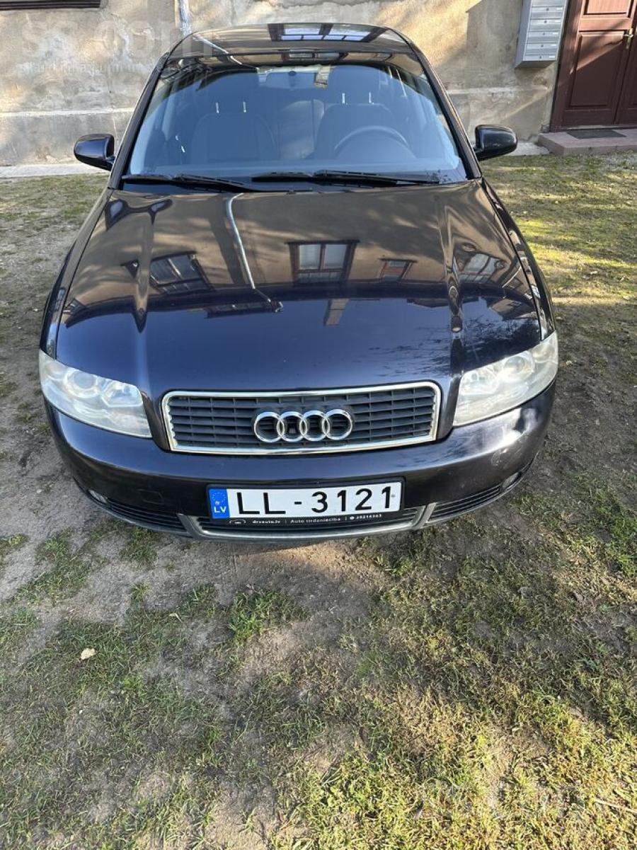 Blue Audi A4 2002 in Jelgava, with an engine capacity of 1.90 L and mileage of 317 thousand km for 650 €, photo 1 on AUTOMOTO.COM.LV