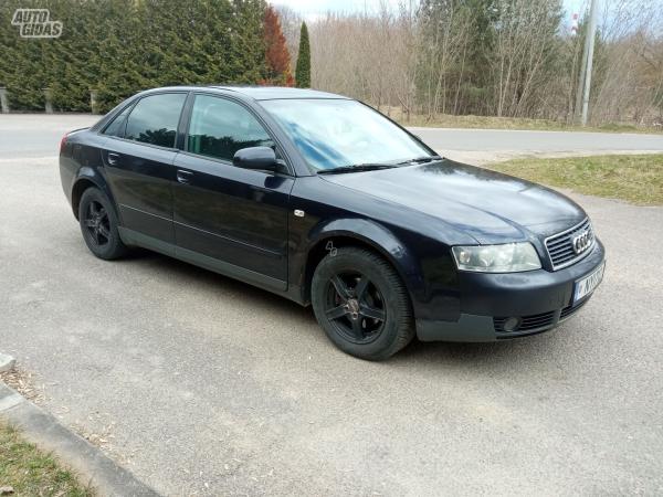 Blue Audi A4 2003 in Vilnius, with an engine capacity of 1.90 L and mileage of 441 thousand km for 1190 €, photo 1 on AUTOMOTO.COM.LV