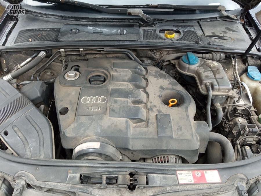 Blue Audi A4 2003 in Vilnius, with an engine capacity of 1.90 L and mileage of 441 thousand km for 1190 €, photo 15 on AUTOMOTO.COM.LV