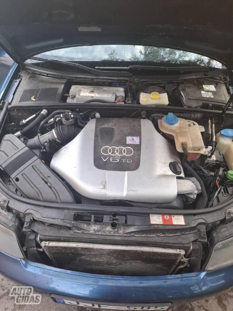Zils Audi A4 2003 Panevēža, ar dzinēja tilpumu 2.50 L un nobraukumu 285 tūkst. km par 1200 €, foto 11 vietnē AUTOMOTO.COM.LV