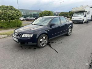 Blue Audi A4 2003 in Vilnius, with an engine capacity of 2.39 L and mileage of 262 thousand km for 850 €, photo  on AUTOMOTO.COM.LV