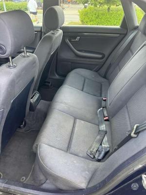 Blue Audi A4 2003 in Vilnius, with an engine capacity of 2.39 L and mileage of 262 thousand km for 850 €, photo 13 on AUTOMOTO.COM.LV