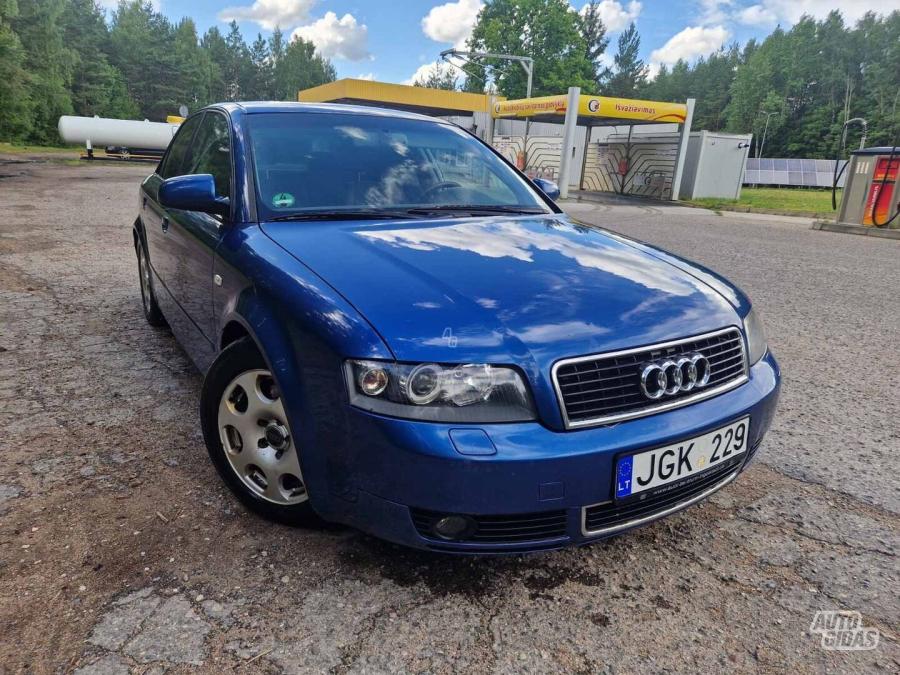 Blue Audi A4 2003 in Ignalina, with an engine capacity of 2.50 L and mileage of 285 thousand km for 850 €, photo 1 on AUTOMOTO.COM.LV