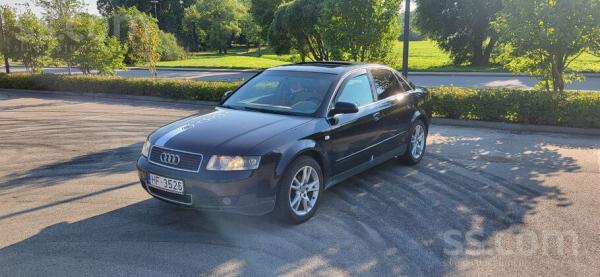 Zils Audi A4 2003 Tukums, ar dzinēja tilpumu 1.90 L un nobraukumu 427 tūkst. km par 1300 €, foto 2 vietnē AUTOMOTO.COM.LV